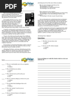 Belling The Cat 6 | PDF | Learning To Read | Reading Comprehension