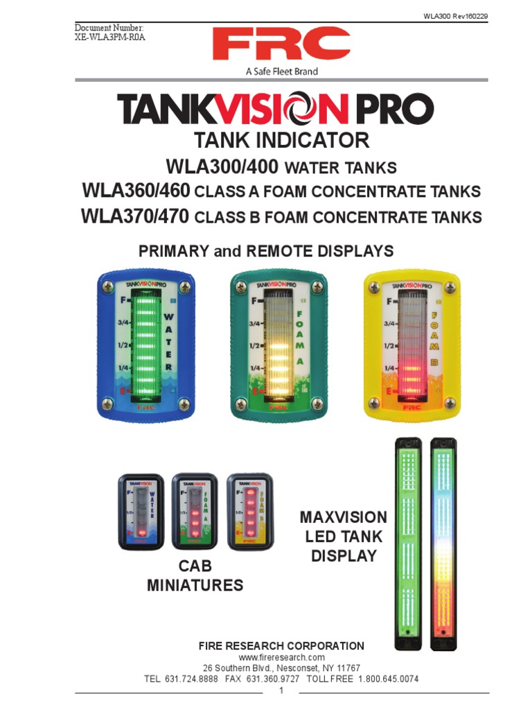 Tankvision Pro 300 400 PDF | PDF | Light Emitting Diode | Amplifier