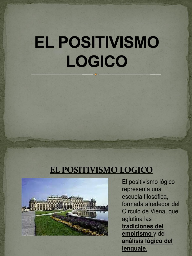 El Positivismo Logico | PDF