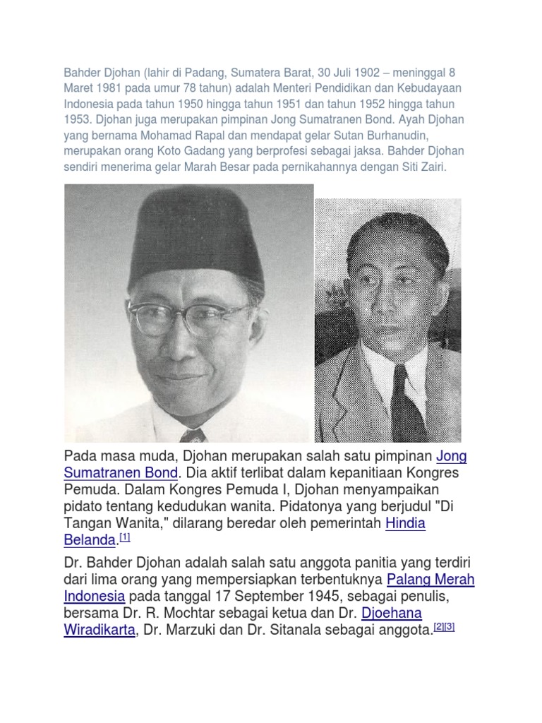 Bahder Djohan | PDF