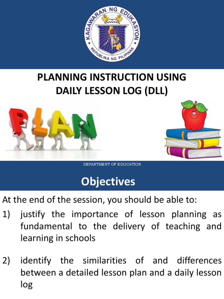 Planning Instruction Using DLL - MS (Final) | PDF | Lesson Plan | Teachers