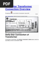 Translay Scheme For Feeder Protection | PDF | Transformer | Relay