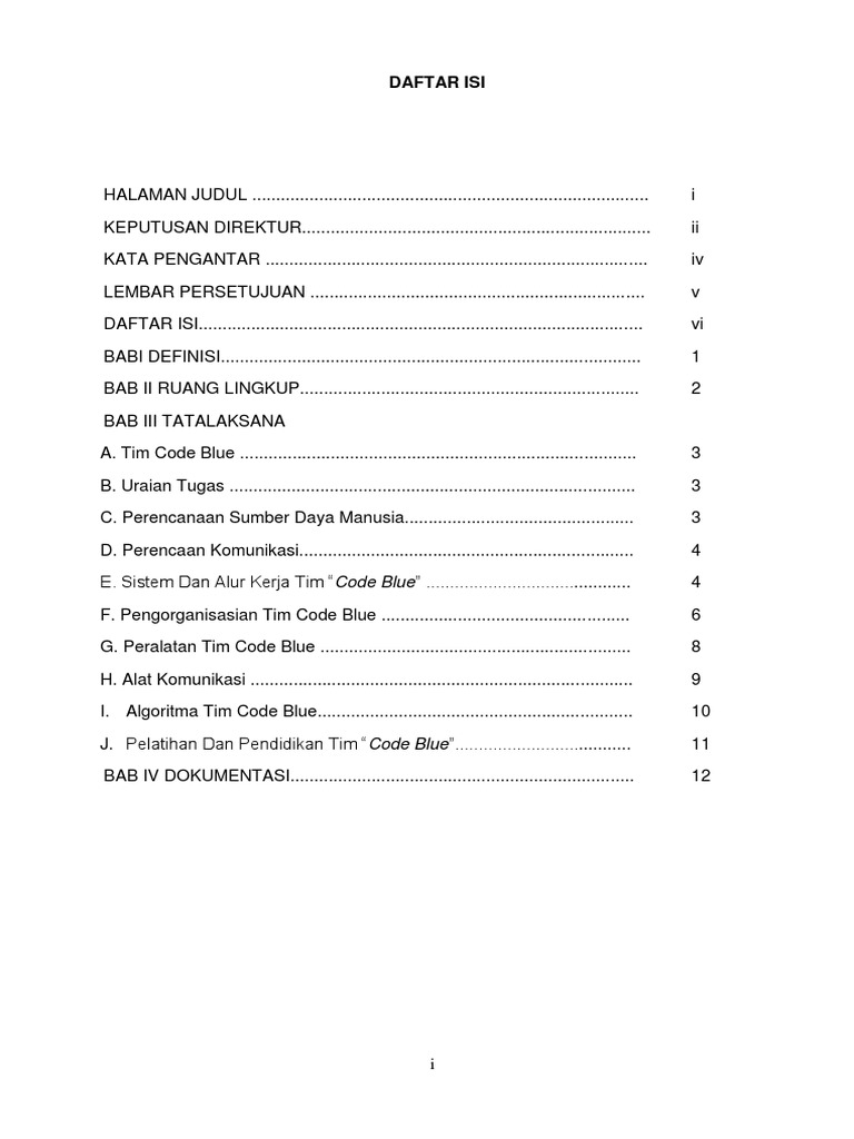 Panduan Code Blue | PDF