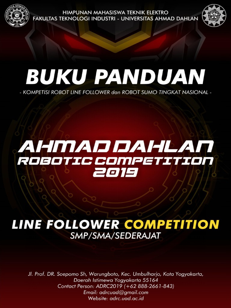 Panduan Lomba Robot Line Follower 2019 | PDF | Teknologi & Rekayasa