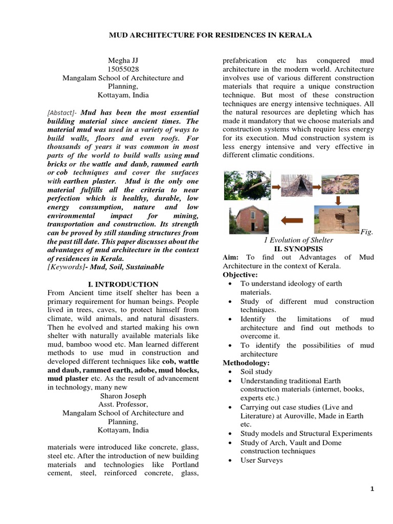 Technical Paper Final | PDF | Clay | Building Materials