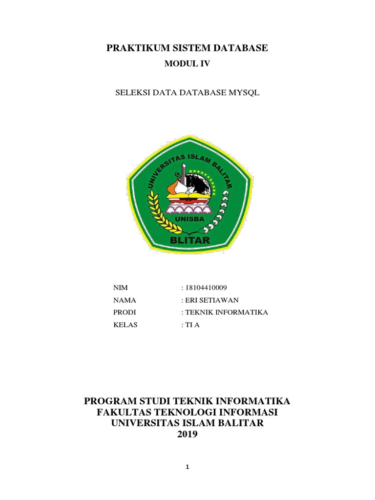 ERI SETIAWAN - Modul 4 | PDF | Metode & Bahan Ajar | Komputer