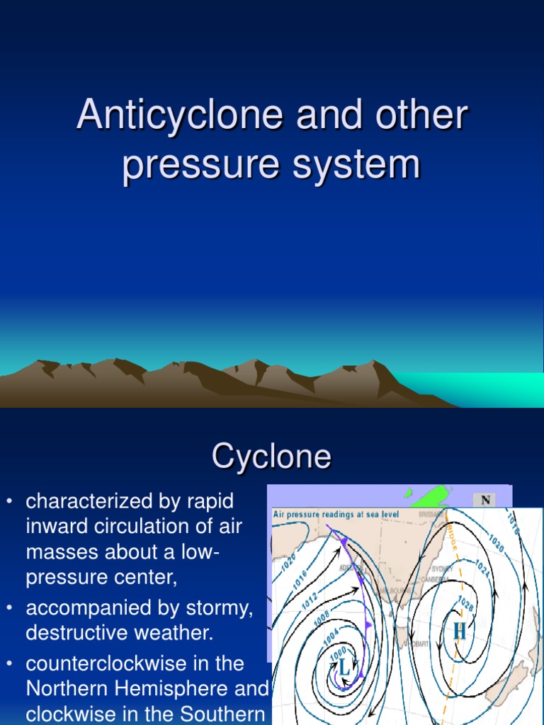 Understanding Anticyclones and Weather | PDF | Science & Mathematics ...