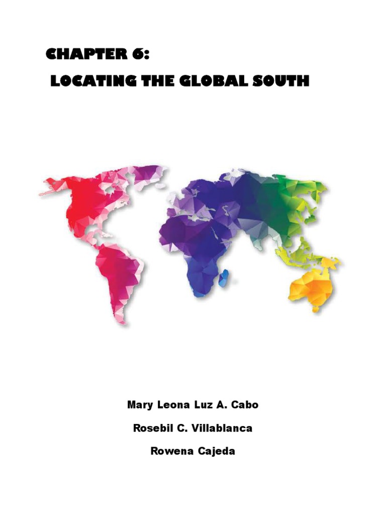 Locating The Global South (FINAL) | PDF | North–South Divide | Economic ...
