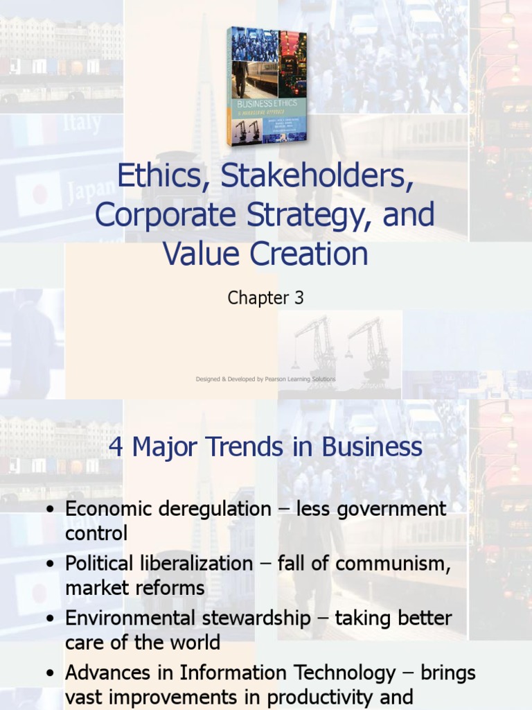 Chapter 3 Ethics and Stakeholders | PDF | Stakeholder (Corporate ...