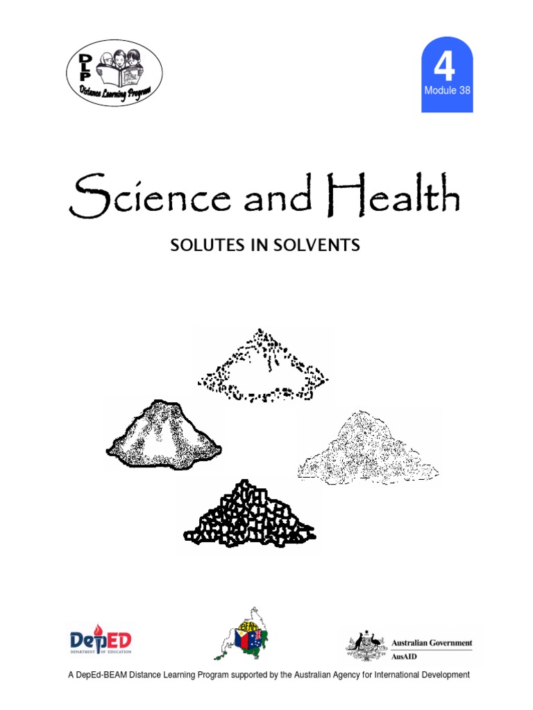 Solutes in Solvents PDF | PDF | Solution | Solvent