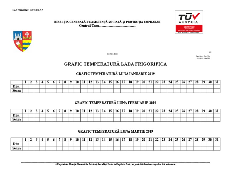 Grafic Temp Frigider | PDF