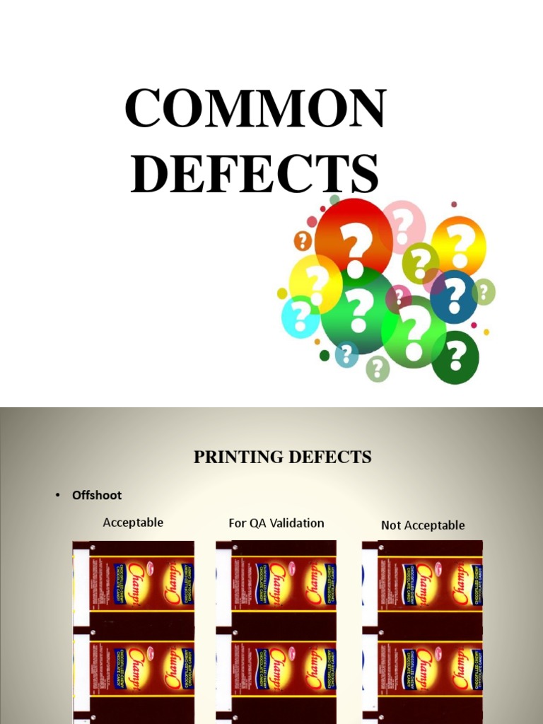 Common Defects in Packaging | PDF