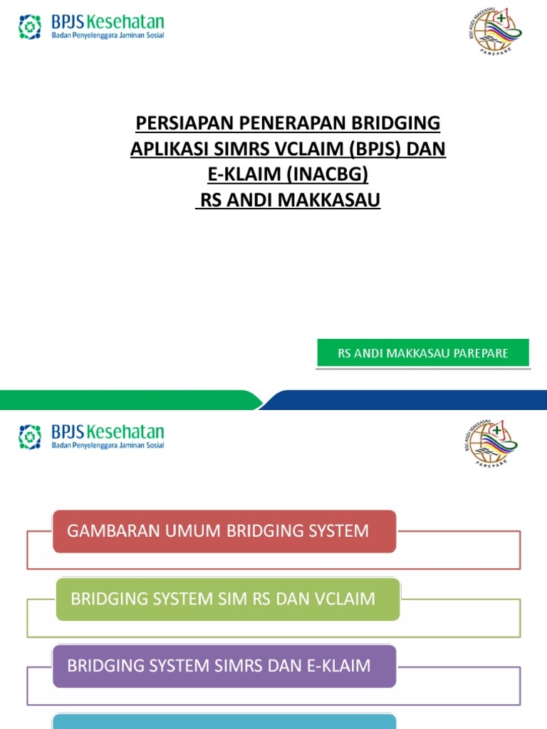 Presentasi-Bridging SIMRS | PDF
