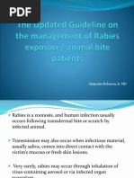 ERIG Infiltration | PDF | Injection (Medicine) | Rabies