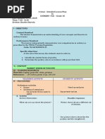Cookery Grade 10 (Quarter III) Lesson 1 | PDF | Lesson Plan | Cooking