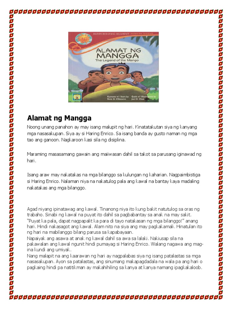 Alamat NG Mangga | PDF