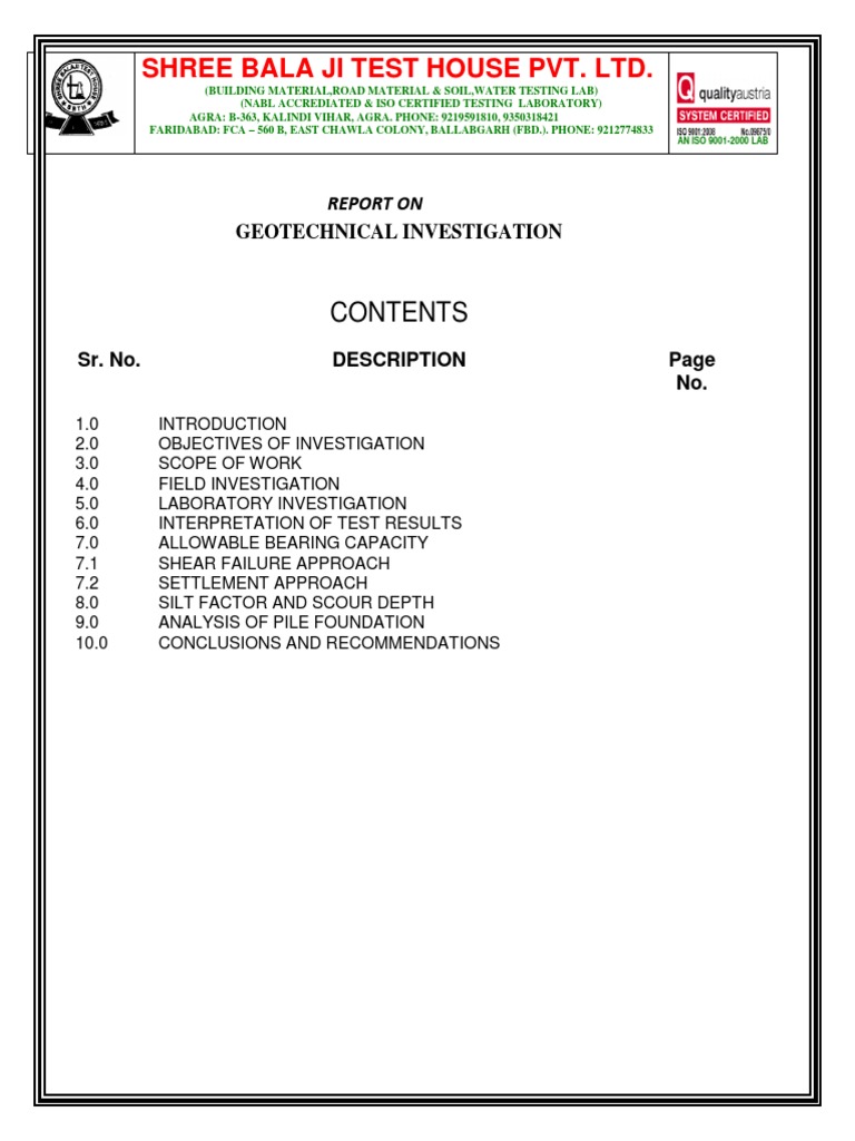 Rob - Report 41+508 - 01.02.2016 | PDF | Geotechnical Engineering ...