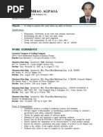 Butcher CV for Canada Employment | PDF | Animal Products | Meat