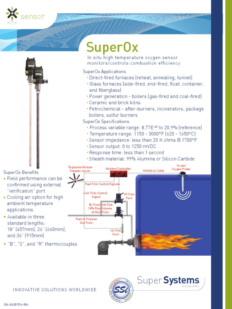 SuperOX Datasheet | PDF | Furnace | Thermocouple