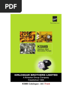 KDI Pump Series Dimensional Details | PDF