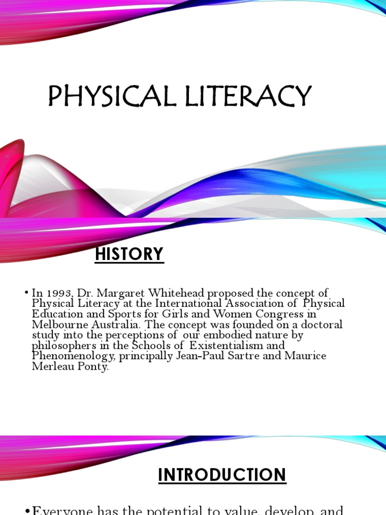 Physical Literacy PPT | PDF | Balance (Ability) | Literacy