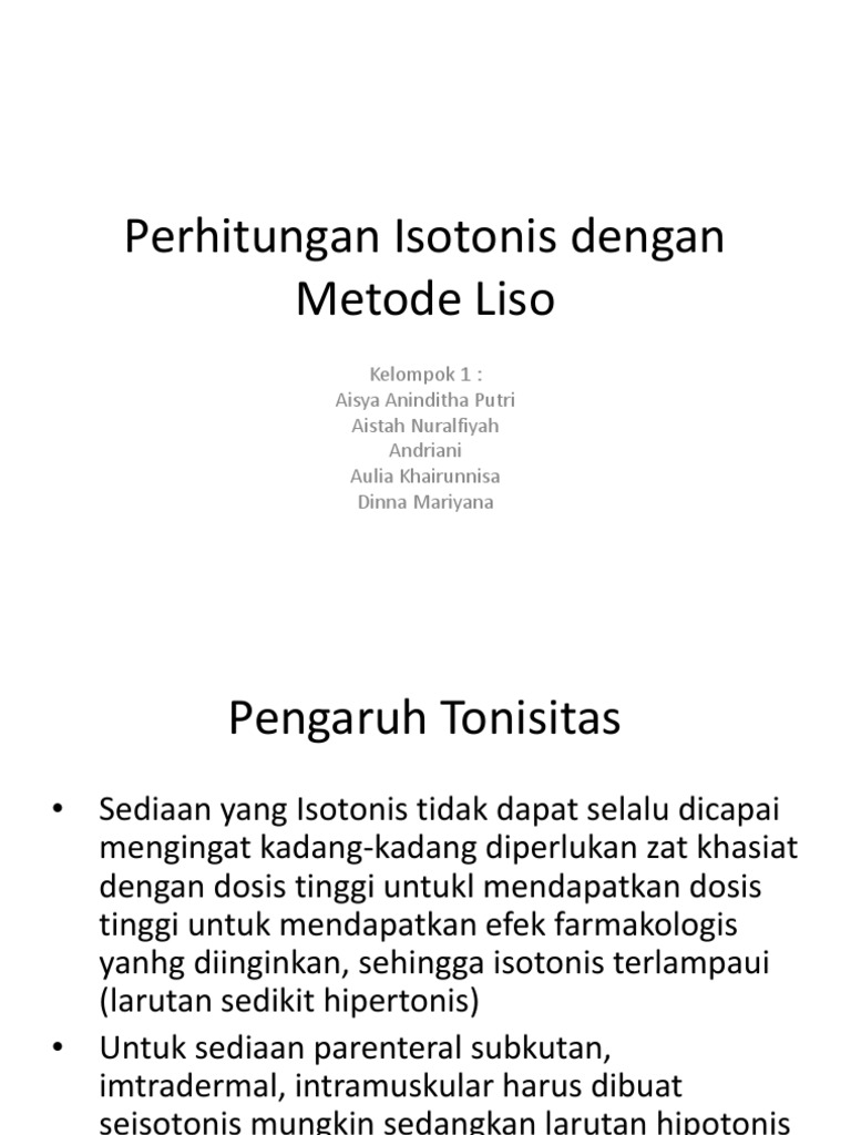 Metode Liso | PDF