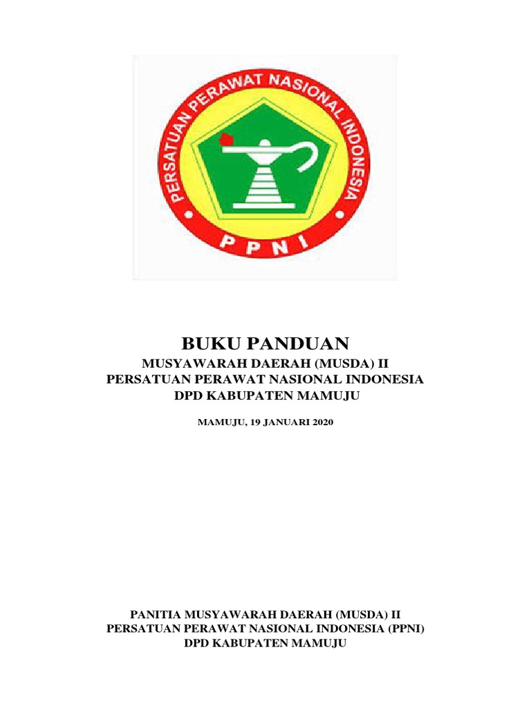 Panduan Musda 2020 | PDF