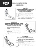 Rescue Lift and Carry Techniques | PDF | Chair | Foot