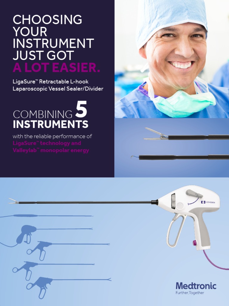 Ligasure Retractable Hook Information Sheet | PDF | Medical Procedures ...