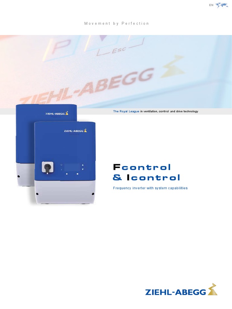 Flyer Fcontrol Icontrol | PDF | Power Inverter | Electric Motor