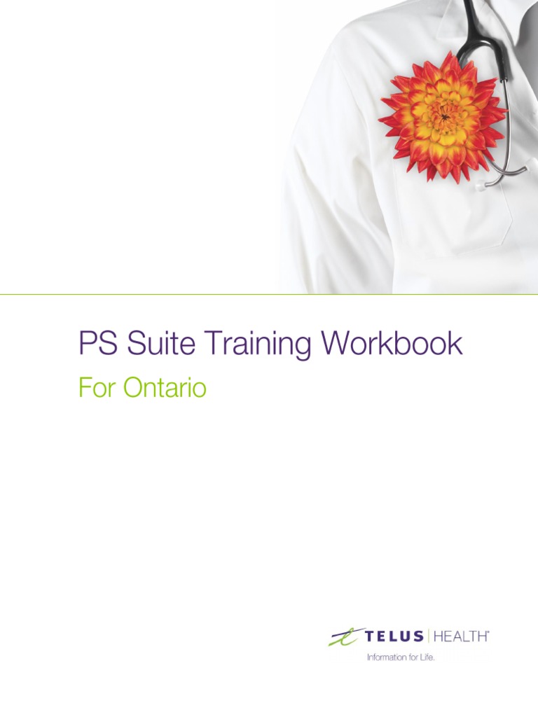 PS Suite Training Workbook Ontario | PDF | Electronic Health Record ...