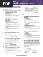 Speakout Grammar Extra Upper Intermediate Answer Key | PDF