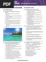 Speakout Grammar Extra Upper Intermediate Answer Key | PDF