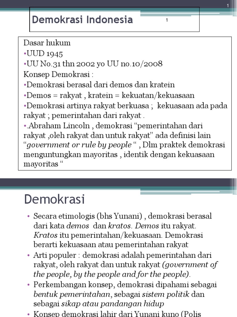 Demokrasi | PDF