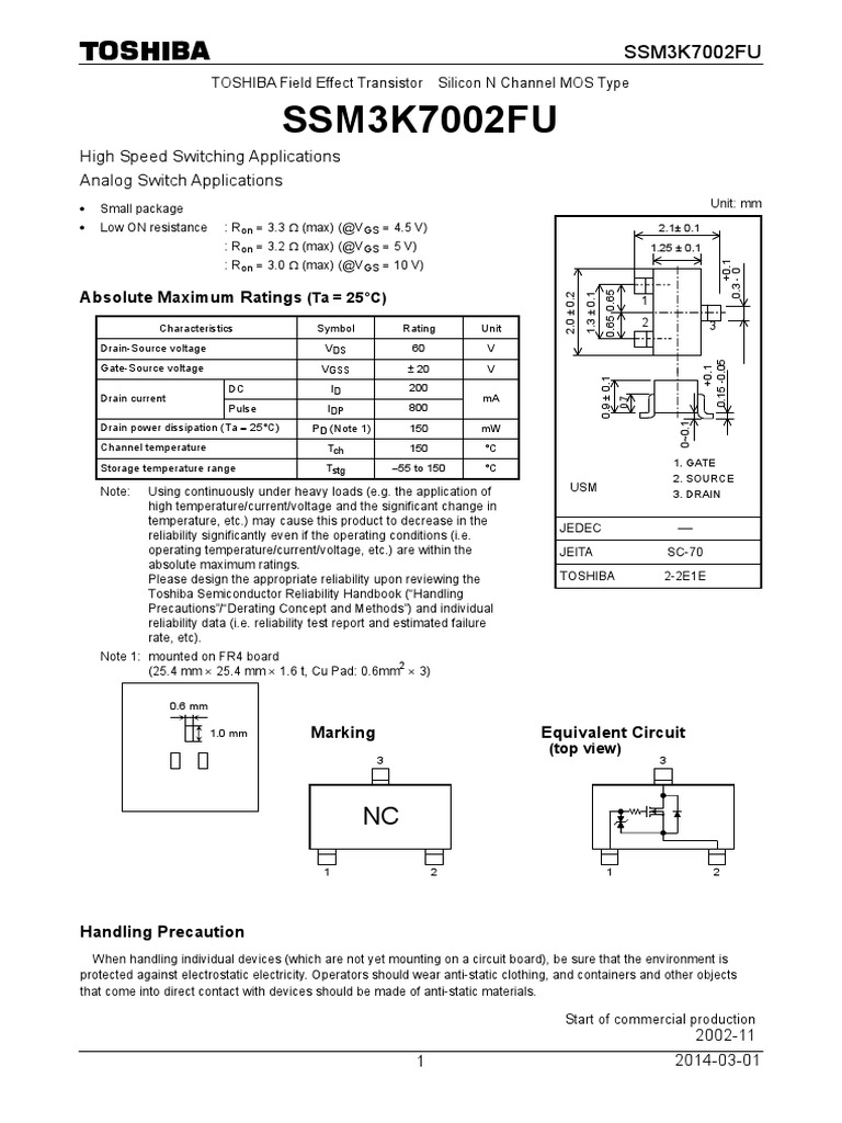 High-Speed Analog Switch: Characteristics and Applications of the ...