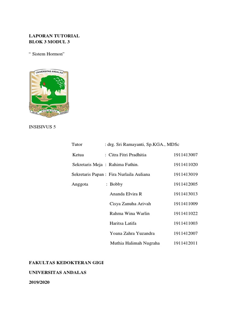 LAPORAN Modul 3 Blok 3 | PDF