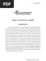 BEL Organization Structure Overview | PDF | Military Technology ...