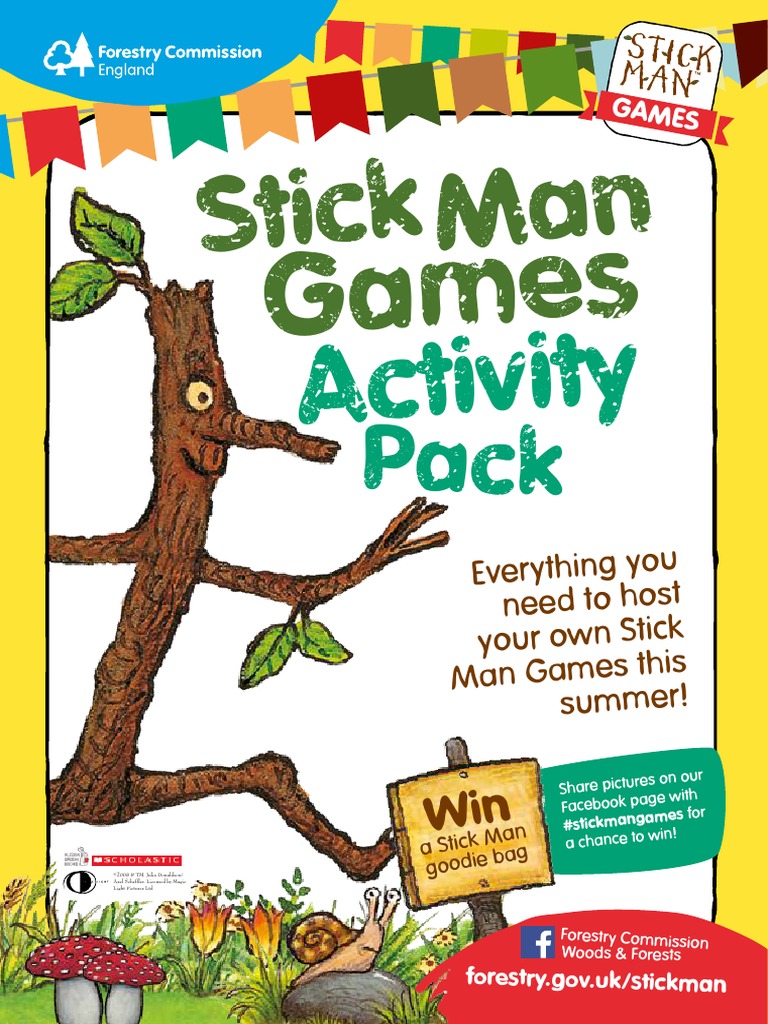 Stick Man Games Activity Pack v3 PDF | PDF | Nature