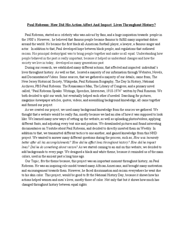 Hajar Touzani and Elizabeth Hernandez NHD Prosses Paper Paragraph 1-4 ...