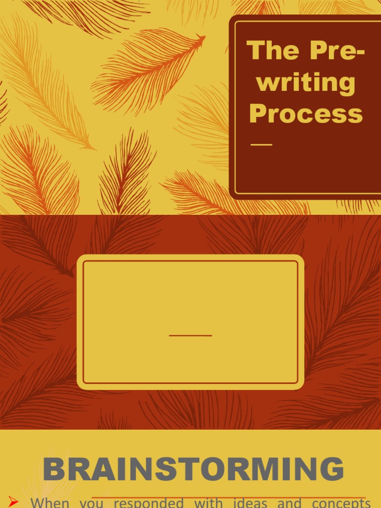 Generating Ideas and Organizing the Writing Process: A Guide to the Key ...