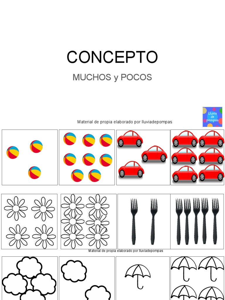 Concepto Muchos Pocos | PDF