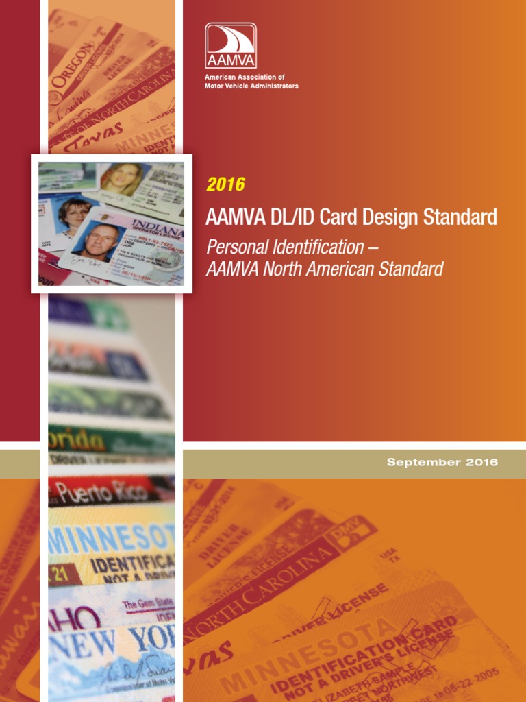 2016 Card Design Standard PDF | Download Free PDF | Identity Document ...