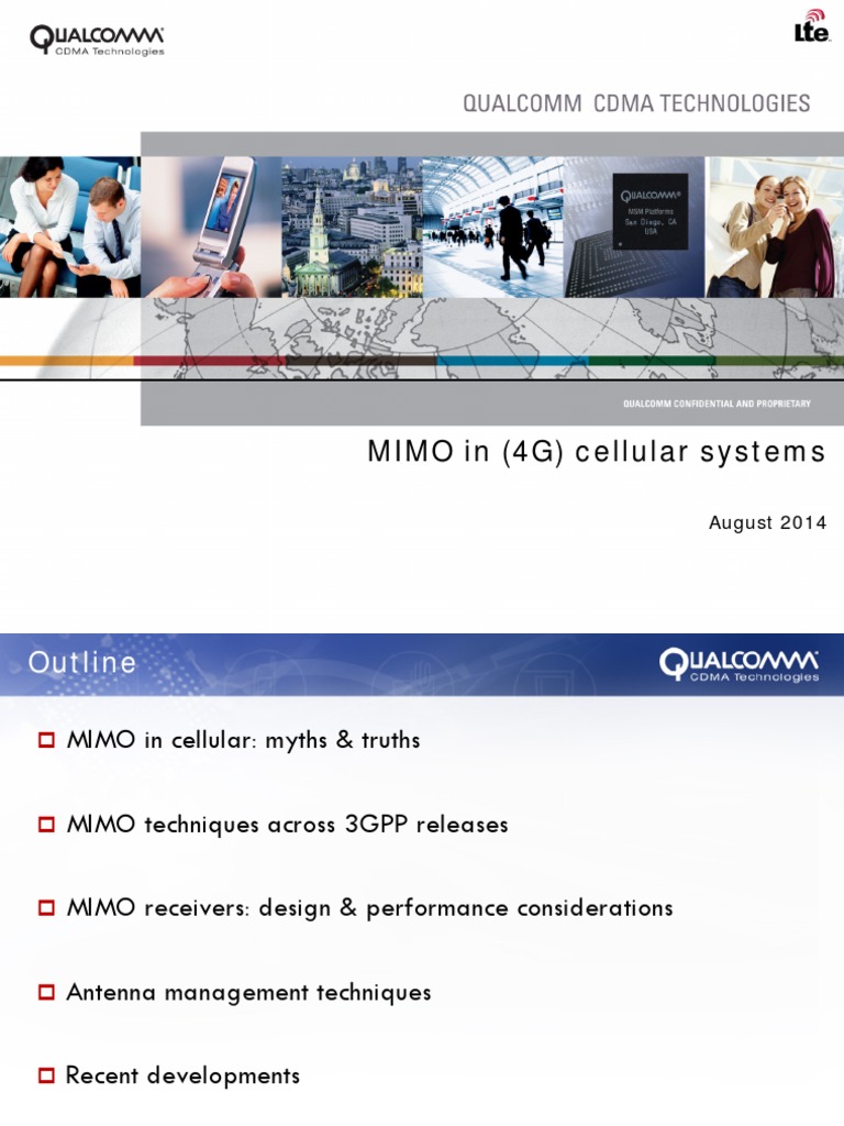 MIMO Cellular Gorokhov PDF | PDF | Mimo | Broadcasting