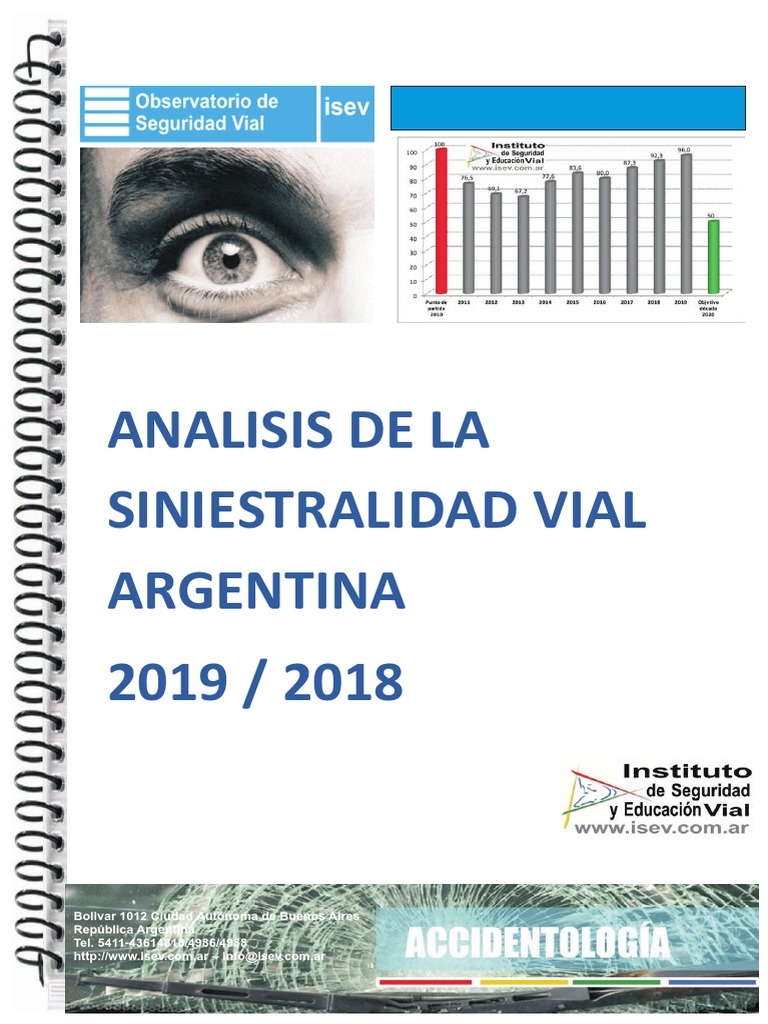 Análisis de Siniestralidad Argentina 2019-2018 ISEV | PDF | Bienestar | Medicina
