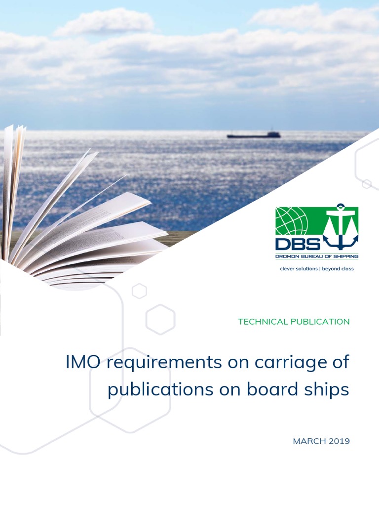 MP IMO Requirements On Carriage of Publications On Board Ships - Mar ...