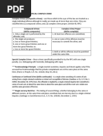 Understanding Compound and Complex Crimes | PDF | Crimes | Crime & Violence