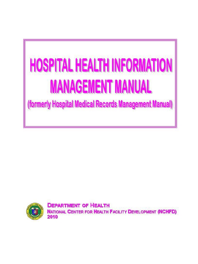 Hospital Health Information Management Manual | PDF | Health ...