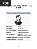 Mga Kapatid Ni Dr. Jose Rizal | PDF