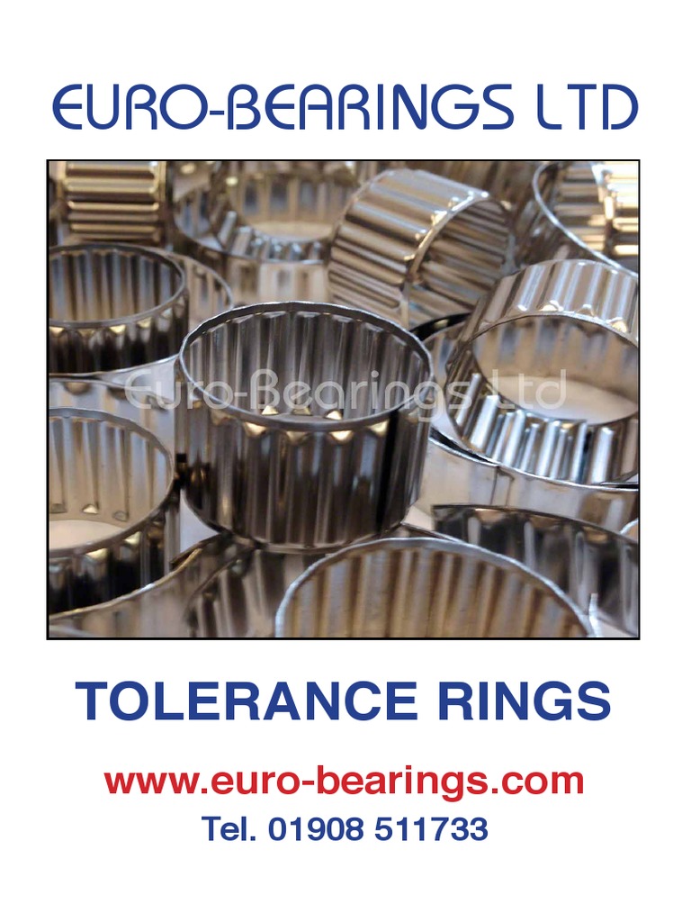 Tolerance Rings | PDF | Engineering Tolerance | Stainless Steel