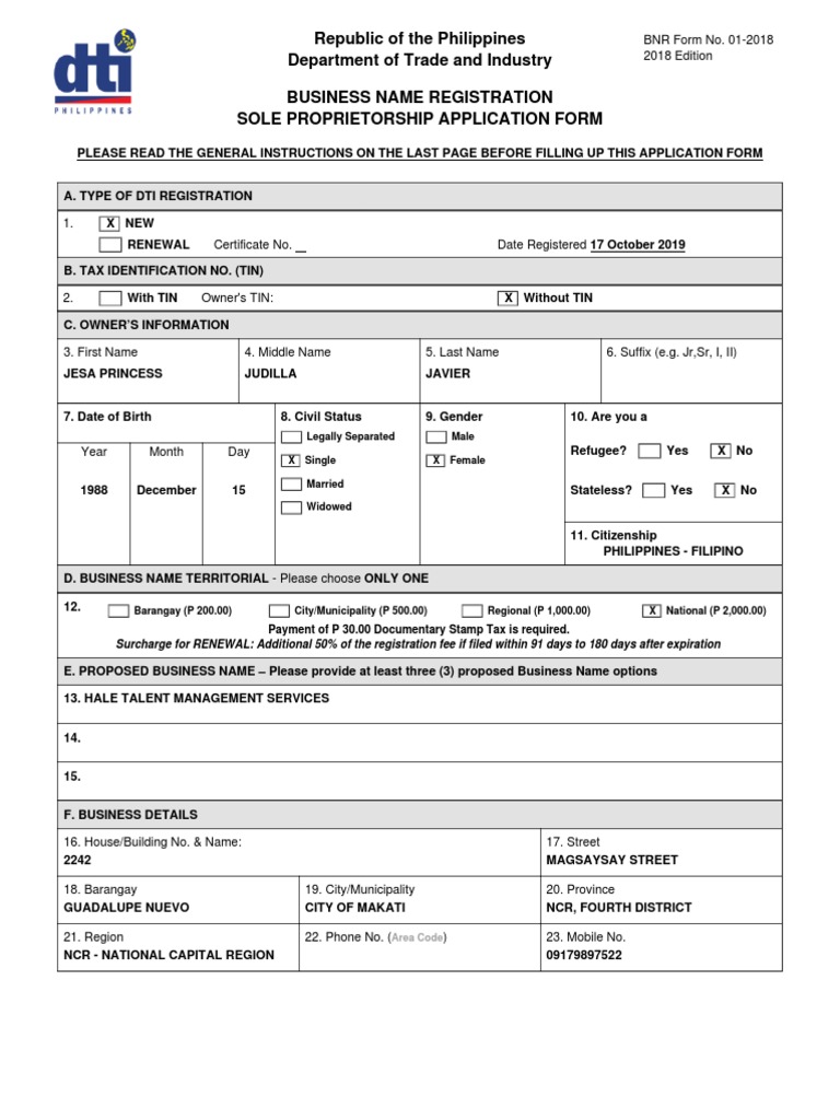 Undertaking Dti | PDF | Identity Document | Discovery (Law)